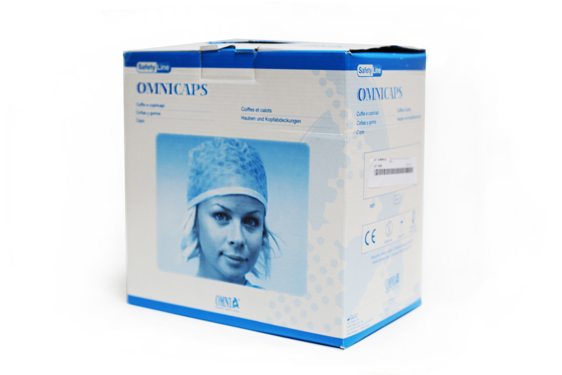 HANSAmed Limited. OMNIA® Surgical cap with adjustable laces, 100 Caps/Bx