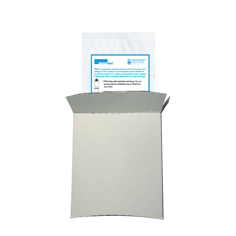 HANSAmed Limited. LIGHTHOUSE™ White Drug Disposal Service, 1 Disp ...