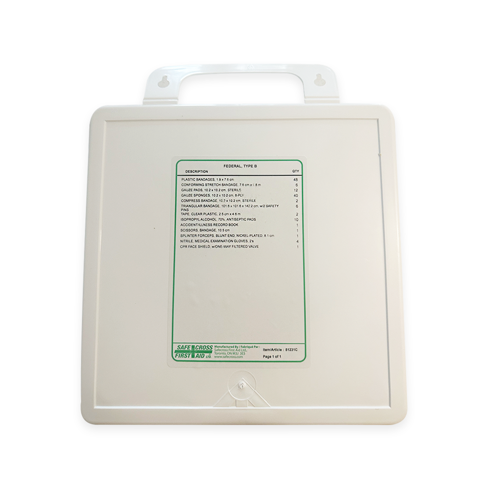 HANSAmed Limited. Lighthouse® First Aid Kit, Federal Type B, 1 Kit/Case